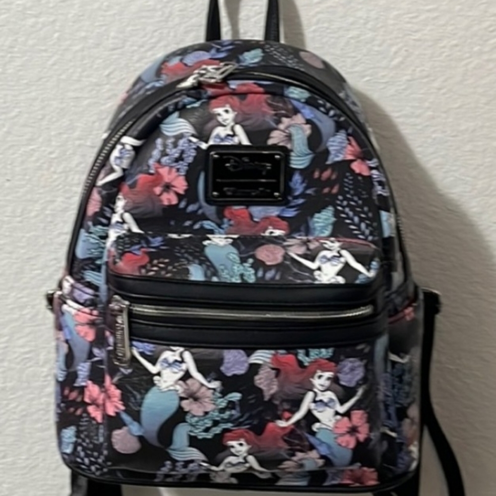 Loungefly Little Mermaid Mini Backpack - Gem